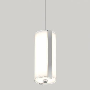 Subway Round Mini Integrated LED Pendant Light Chrome | Artika