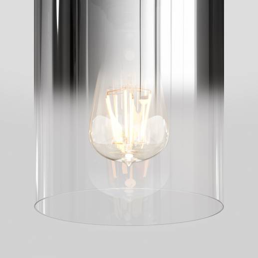 Haze Pendant light black glass | Artika