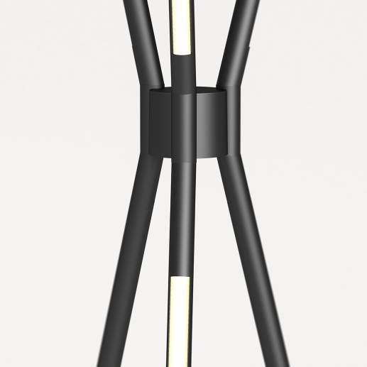 Triad Integrated LED Floor Lamp Black | Artika | Artika