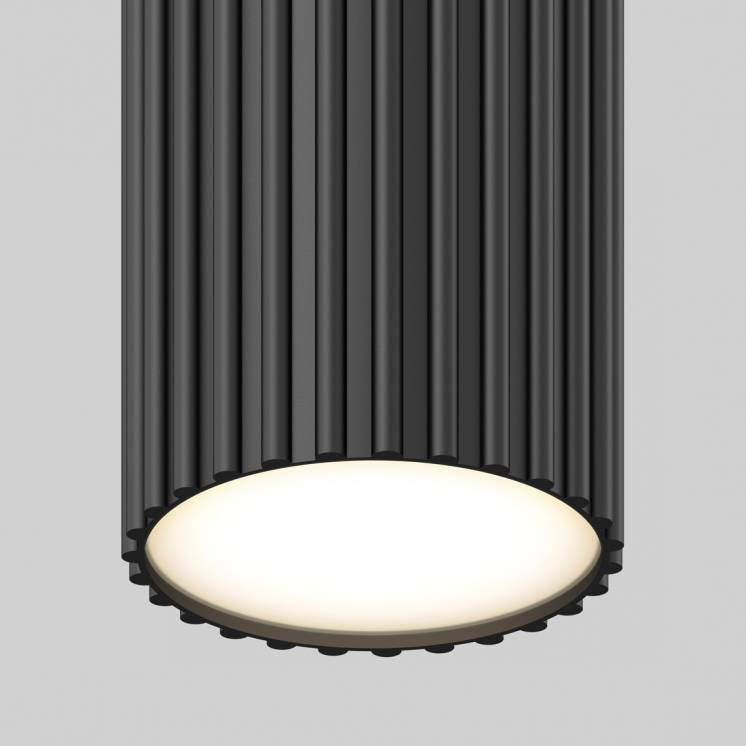 Groove Integrated LED Pendant Light 3CCT Black | Artika