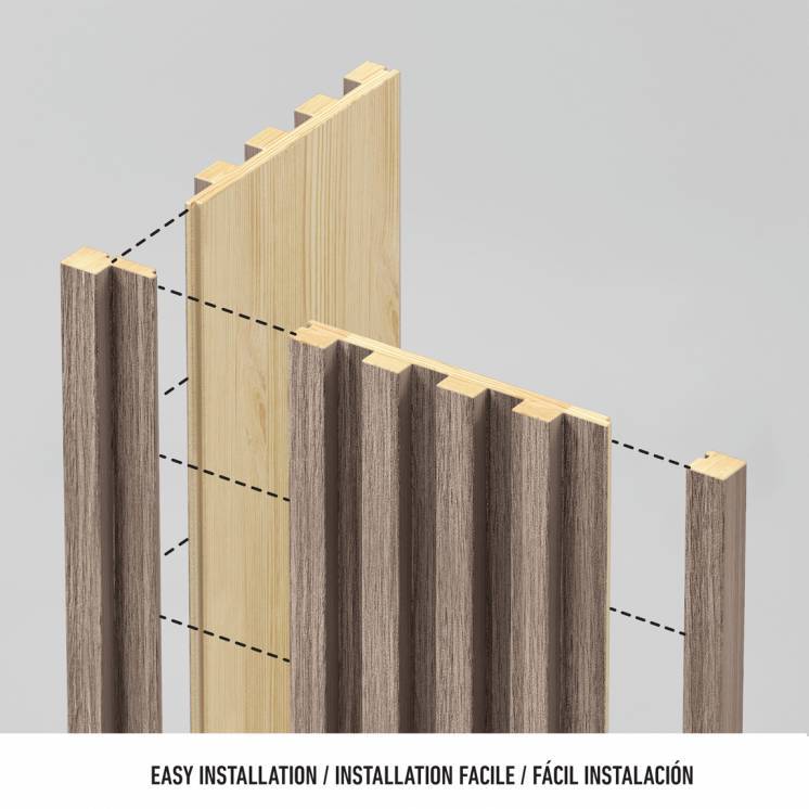 Panolok Walnut Wall Panel | Artika