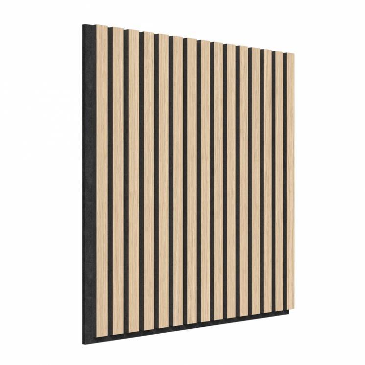 Sonolok 15.5 ft sound-absorbing wall panel kit oak and black | Artika