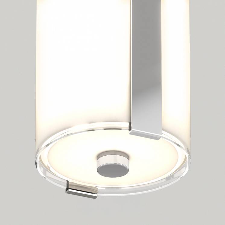 Subway Round Mini Integrated LED Pendant Light Chrome | Artika