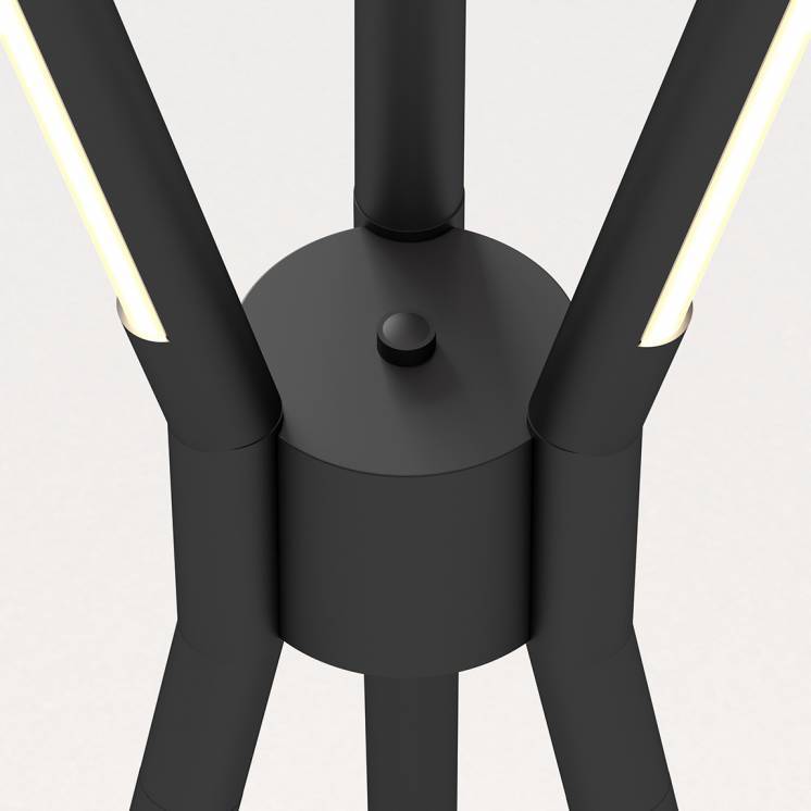 Triad Integrated LED Floor Lamp Black | Artika | Artika