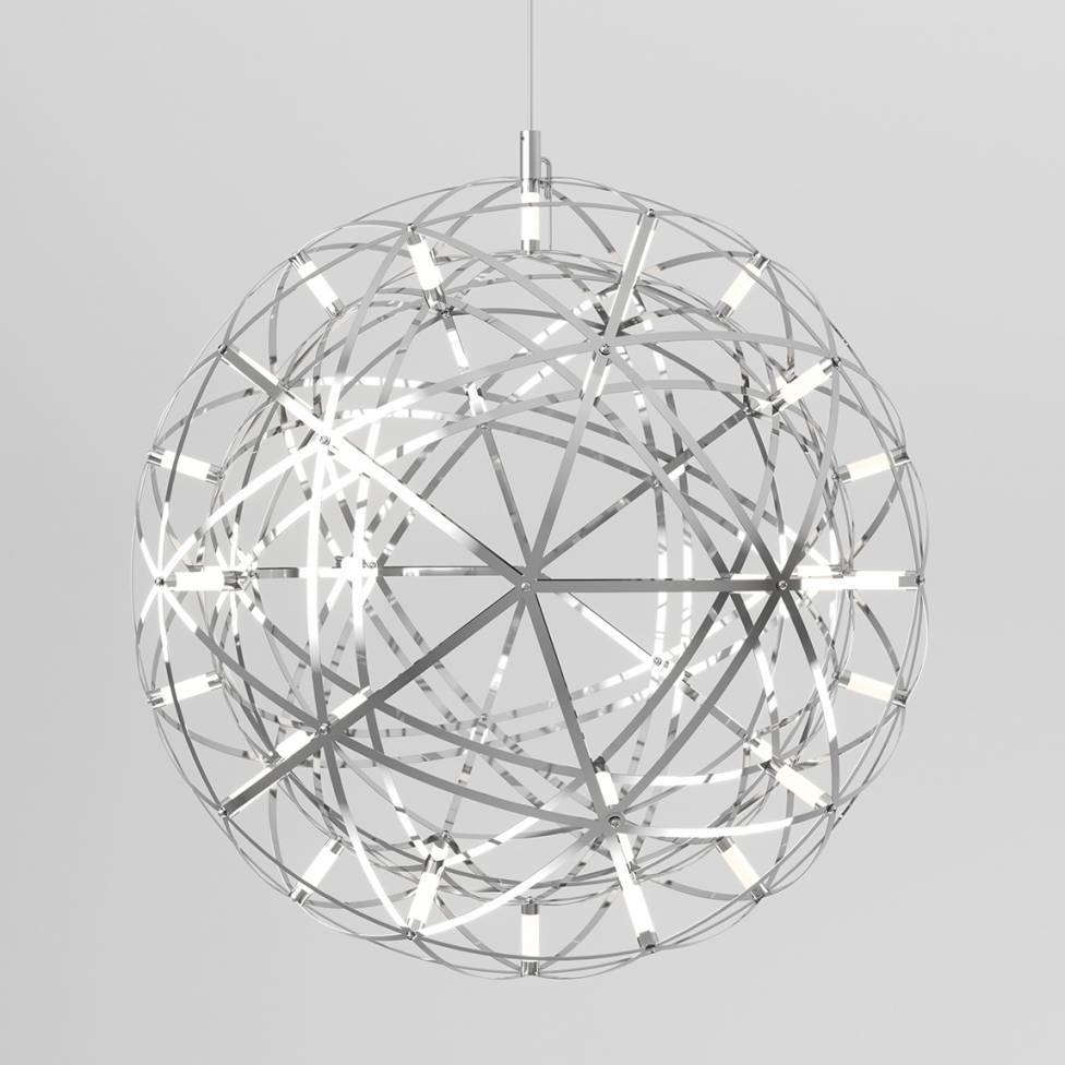 Elden Integrated LED Pendant Chrome | Artika | Artika