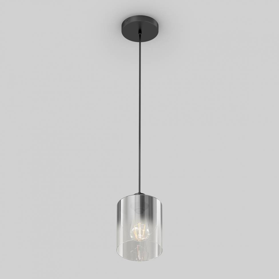 Haze Pendant light black glass | Artika